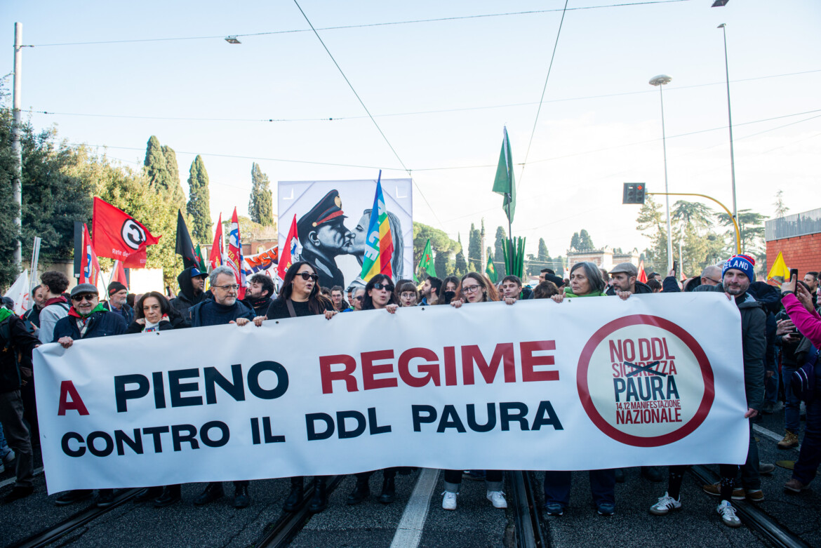 I No Ddl sicurezza in assemblea a Roma «contro il regime di guerra» | il manifesto